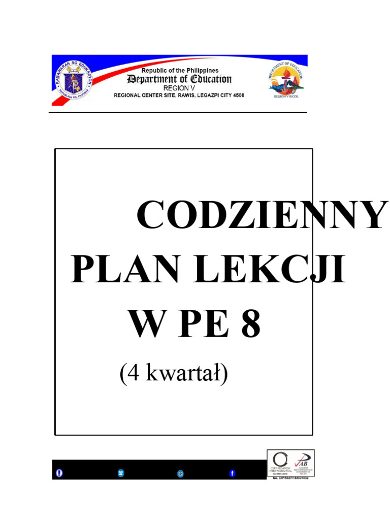 Pe 8 4 Kwartal PDF | PDF