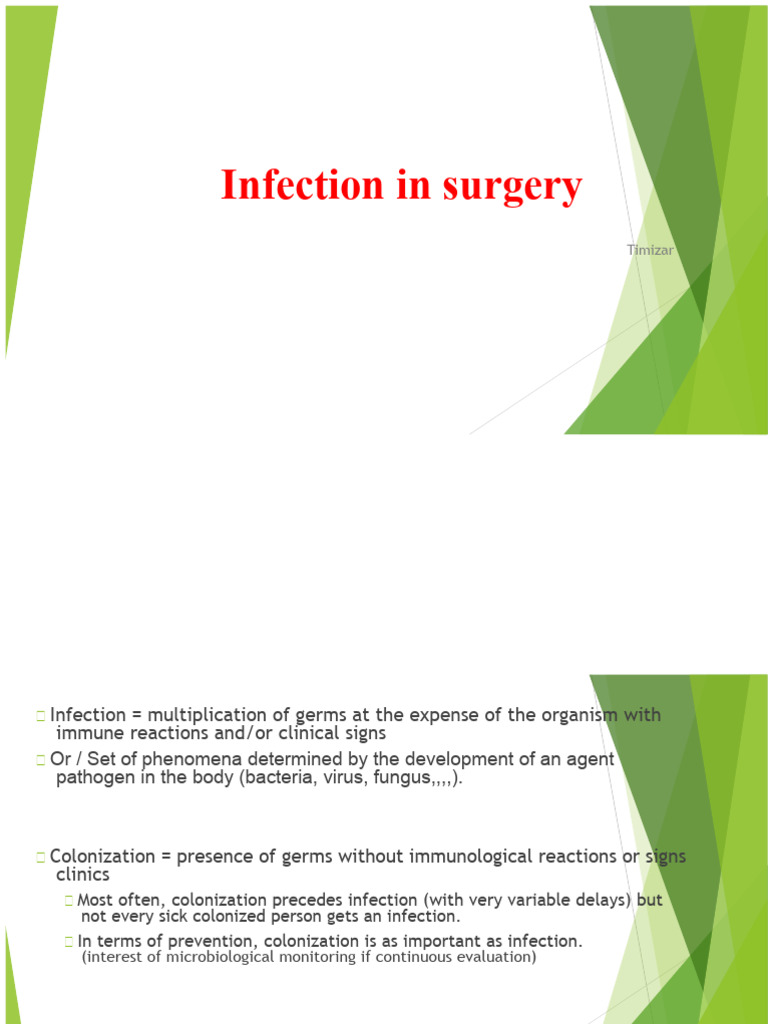 Surgical Infection Prevention Strategies | PDF | Infection | Pathogen
