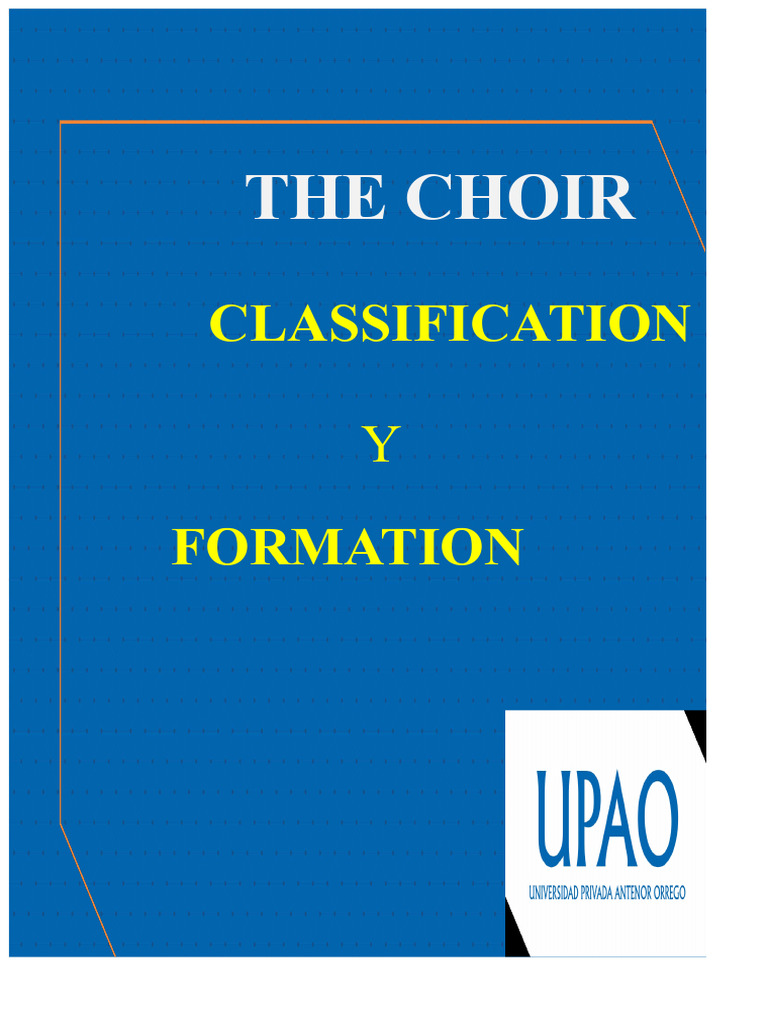 Choir Types and Vocal Classification | PDF | Choir | Vocal Music