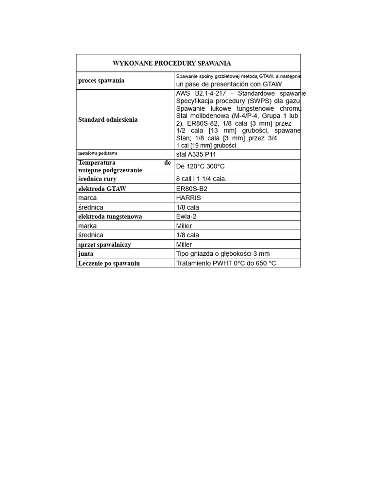 Welding Astm A335 P11 | PDF