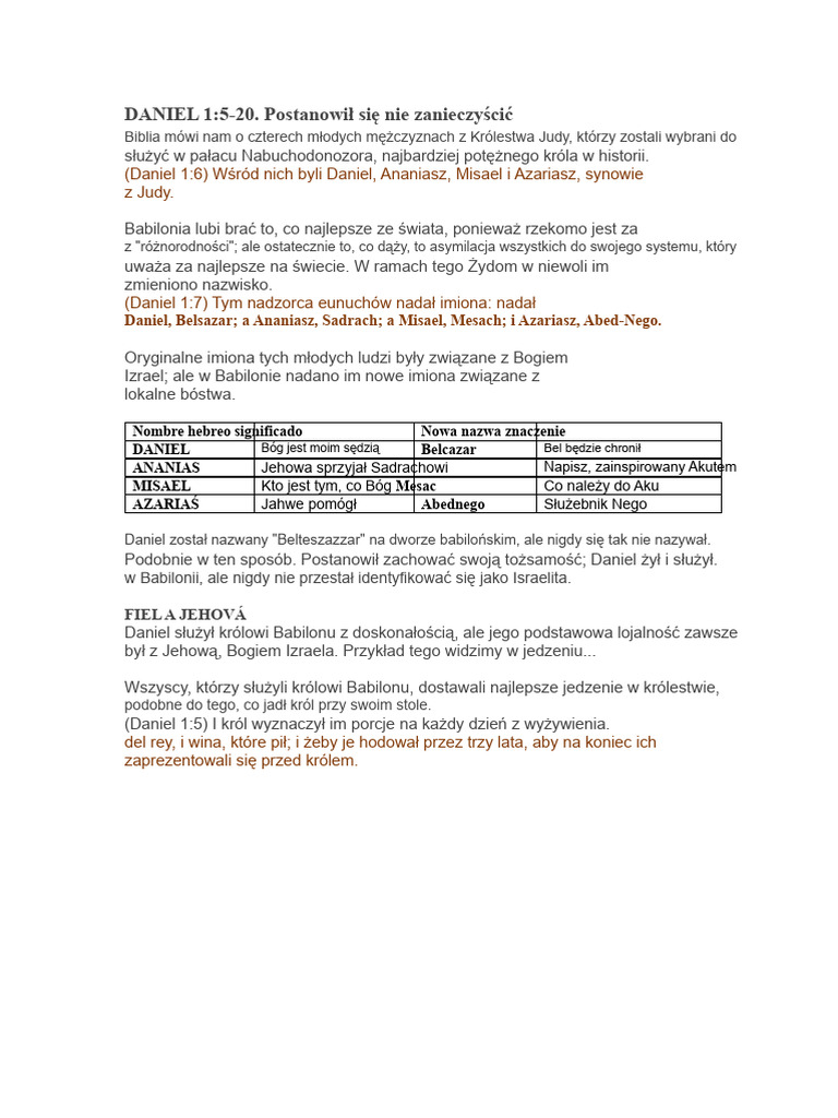 DANIEL 1 Studia | PDF