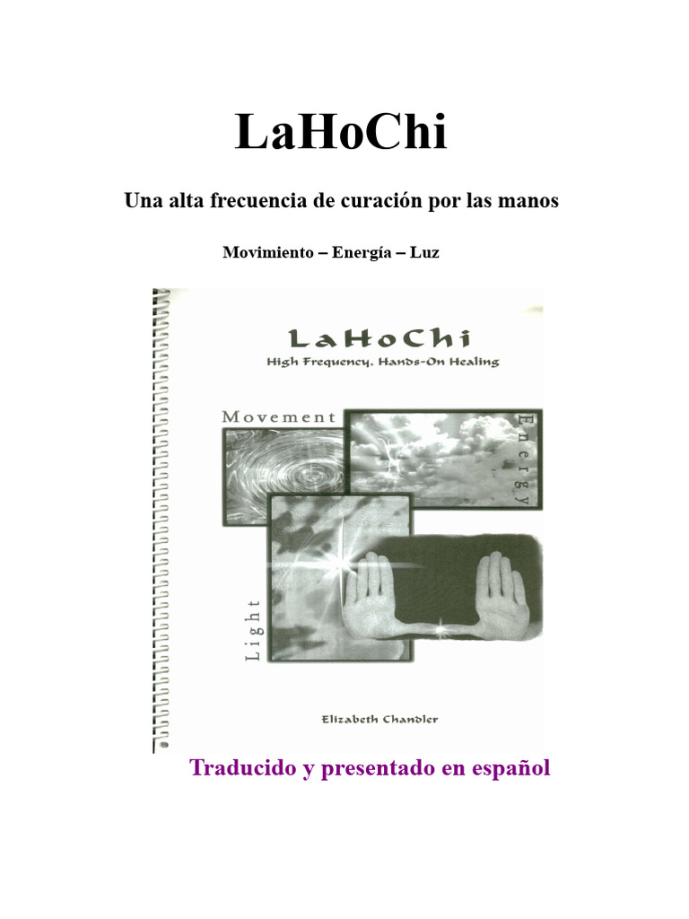 LaHoChi: Sanación Energética con Manos | PDF | Mano