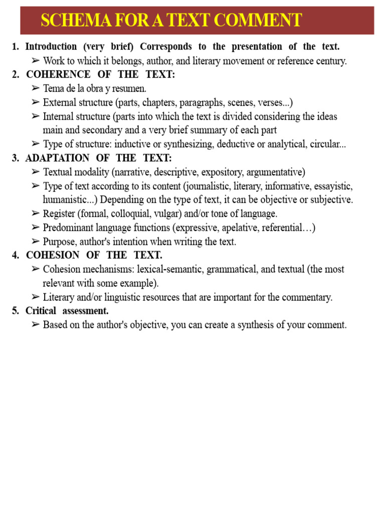 EXAMPLE OF TEXT COMMENT. Topic 1 | PDF