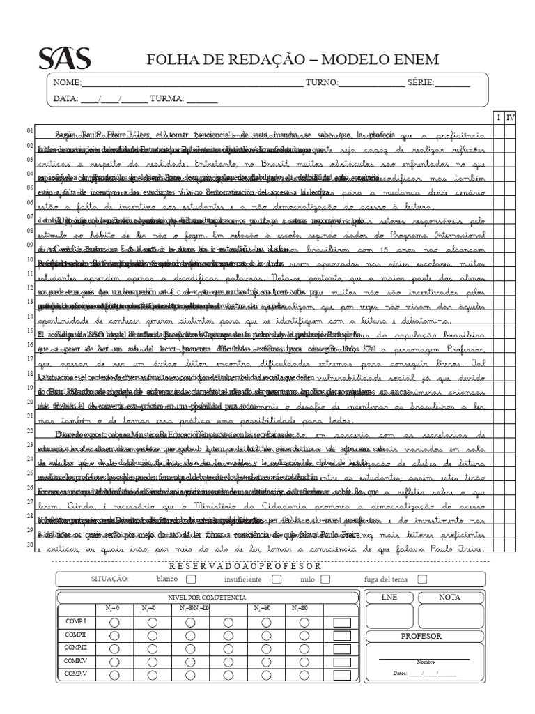 Redacción_Nota_1000_ENEM_EXTRA (2) | PDF