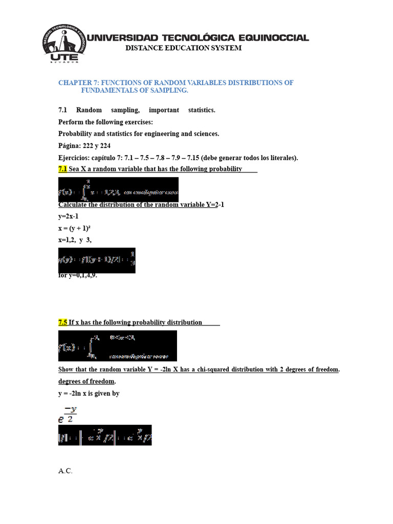 This Di Stica | PDF | Probability Distribution | Probability Density ...