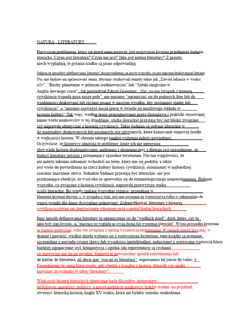 Rozdział 1 I 2 Warren I Wellek Klasa 3 | PDF