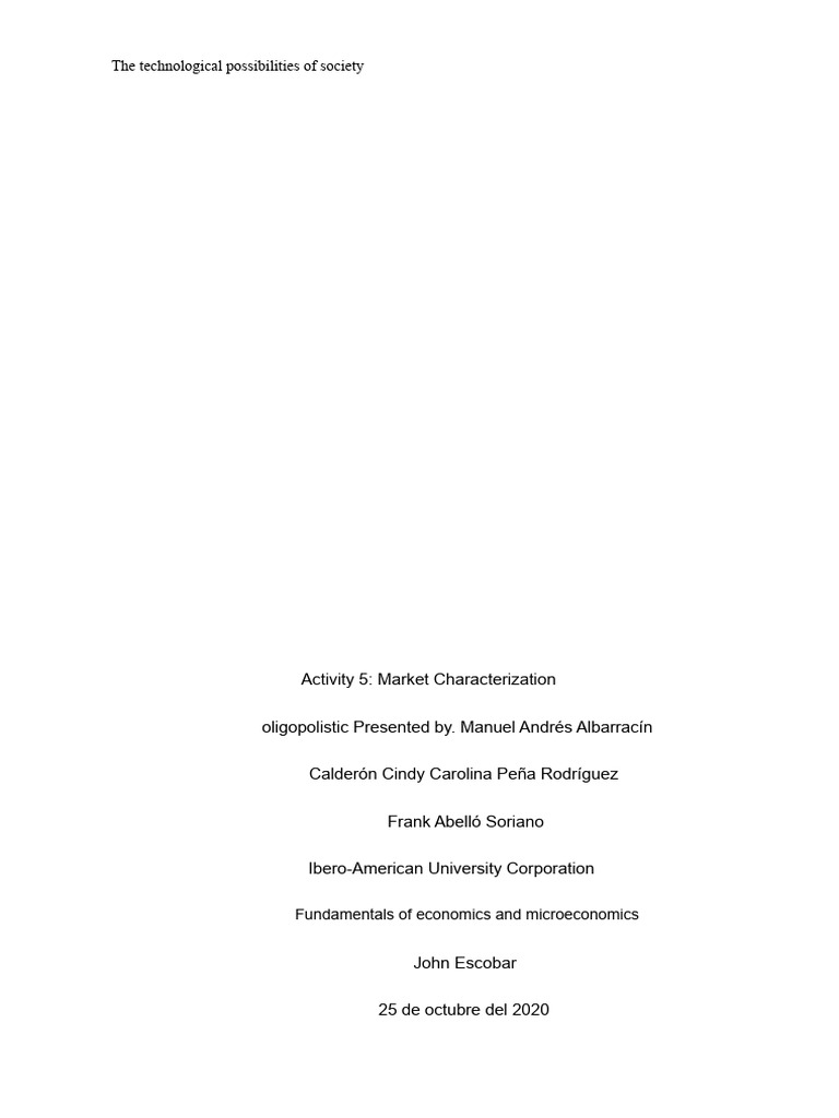 Oligopoly Market Models Explained | PDF | Oligopoly | Perfect Competition