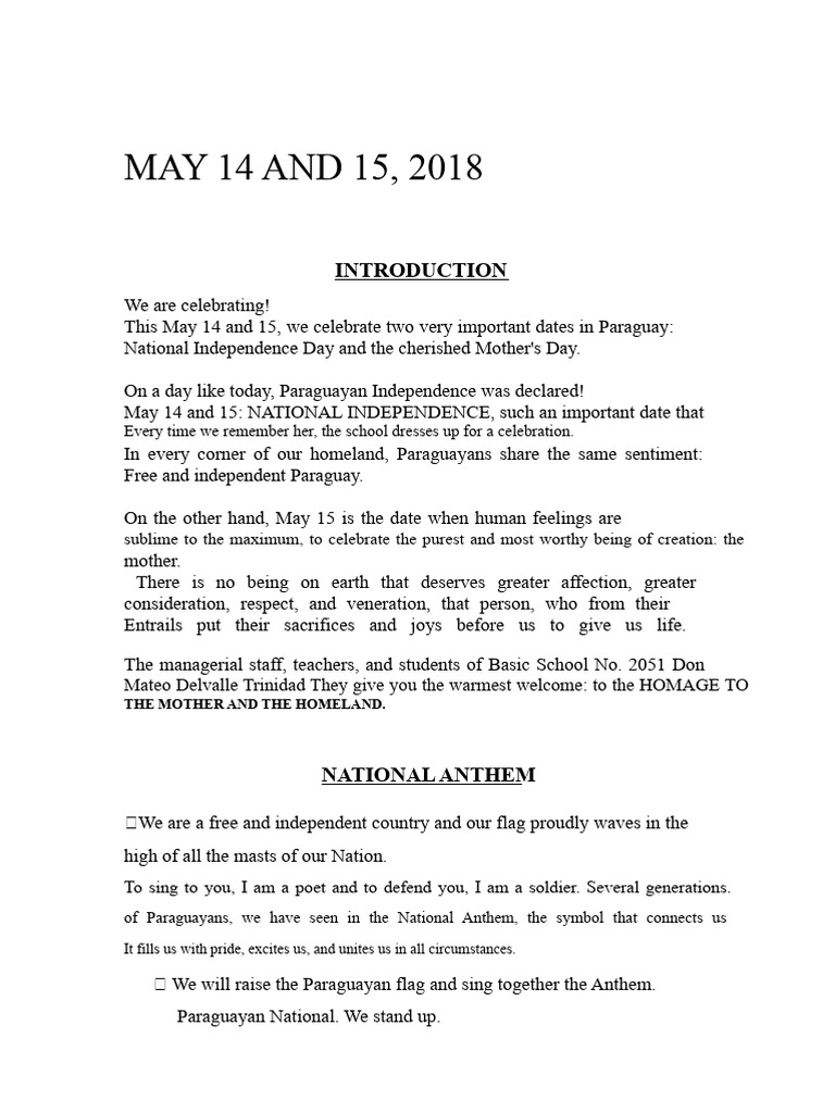 Act 14 and 15 of May Lauri | PDF