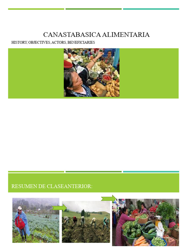 Class 3. BASIC FOOD BASKET and AMPLIFIED | PDF | Food Security | Poverty