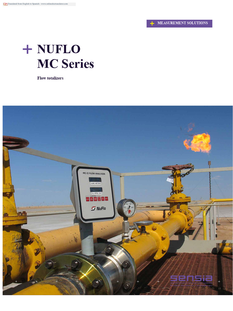NUFLO MC Series Flow Totalizers Guide | PDF | Flow Measurement ...