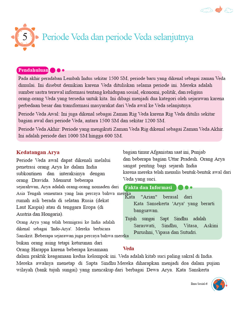 Sejarah Periode Veda: Awal dan Akhir | PDF