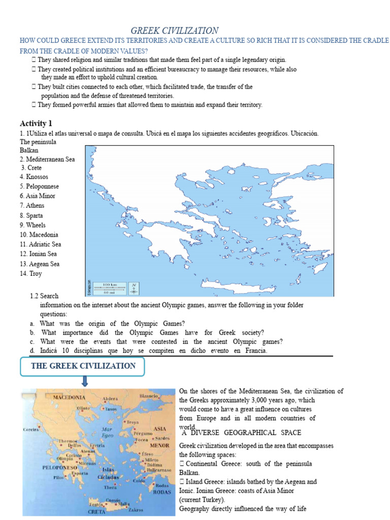 Greek Civilization | PDF | Twelve Olympians | Ancient Greece