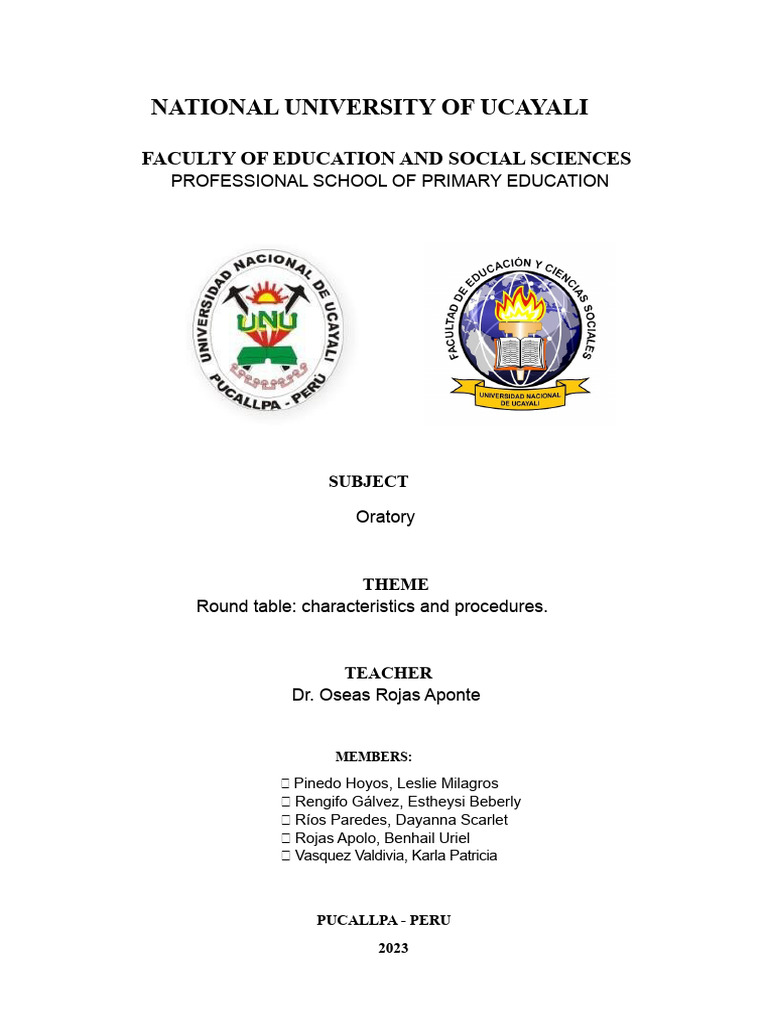 Round Table | PDF