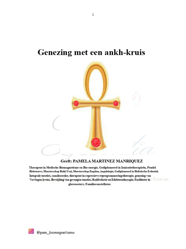 Handleiding Kruis Ankh Essentia PDF | PDF