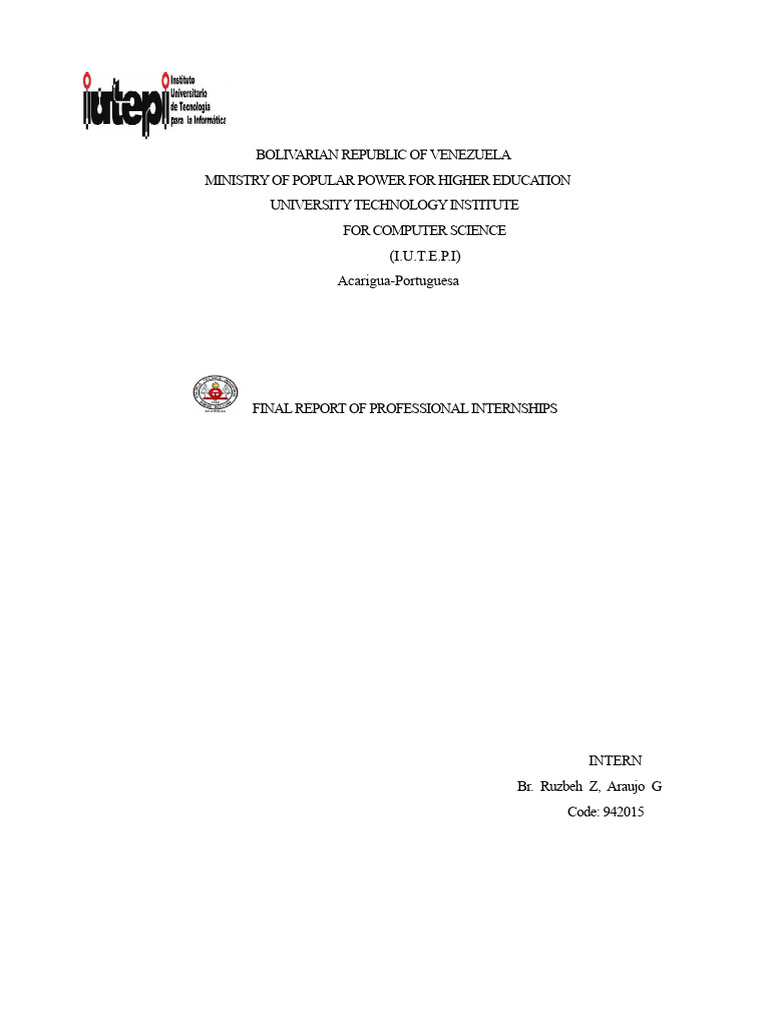 Final Internship Report: Industrial Admin | PDF | Knowledge | Information