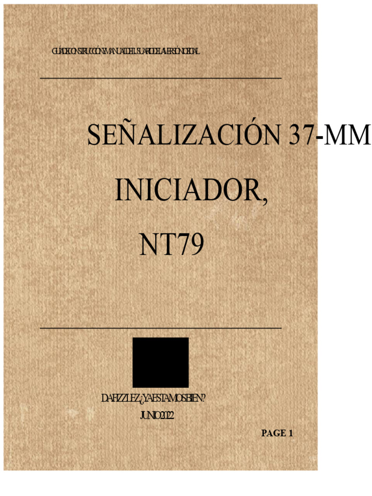 Guía de Construcción NT79 37mm | PDF | Tornillo | Metalurgia
