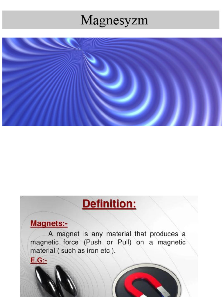 IGCSE FIZYKA Magnetyzm | PDF