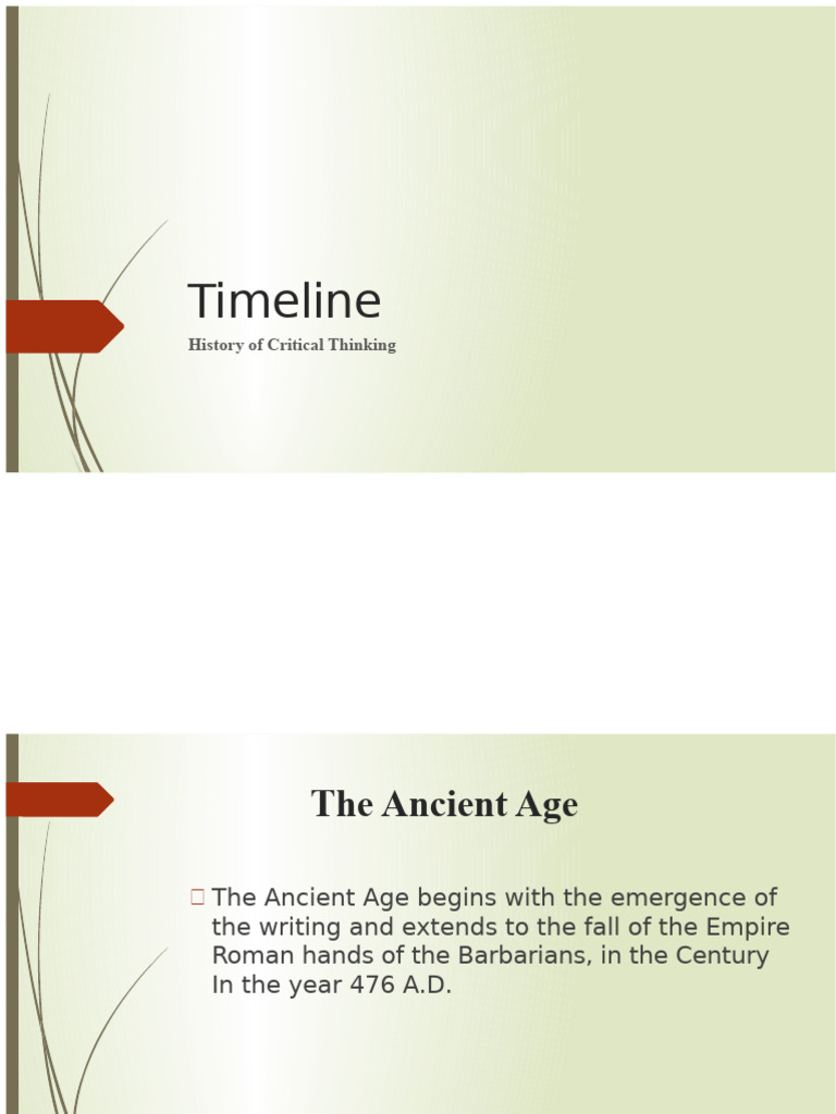 History of critical thinking | PDF | Critical Thinking | Socrates