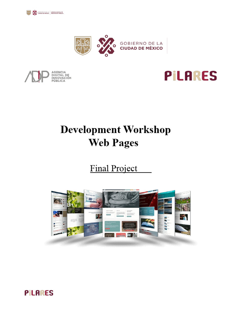 Final Project Web Page Development | PDF | Html | Html5