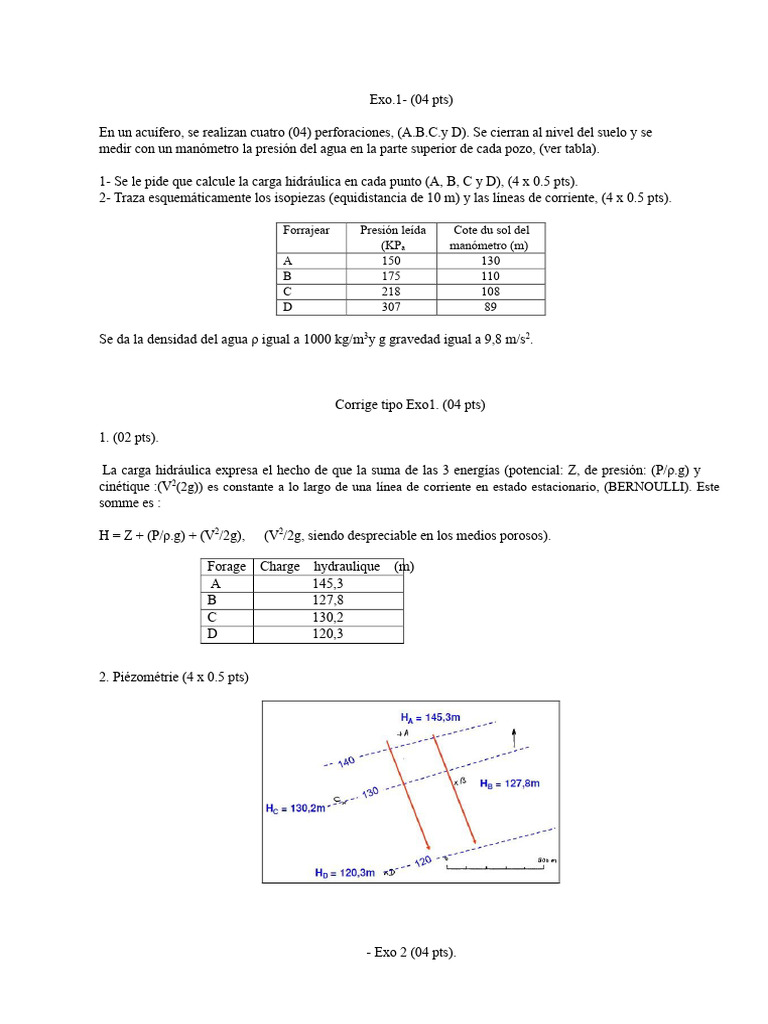 Ejercicios Corregidos Hidrodinámica L3 Hidro 21 | PDF | Ingeniería Química | Gases