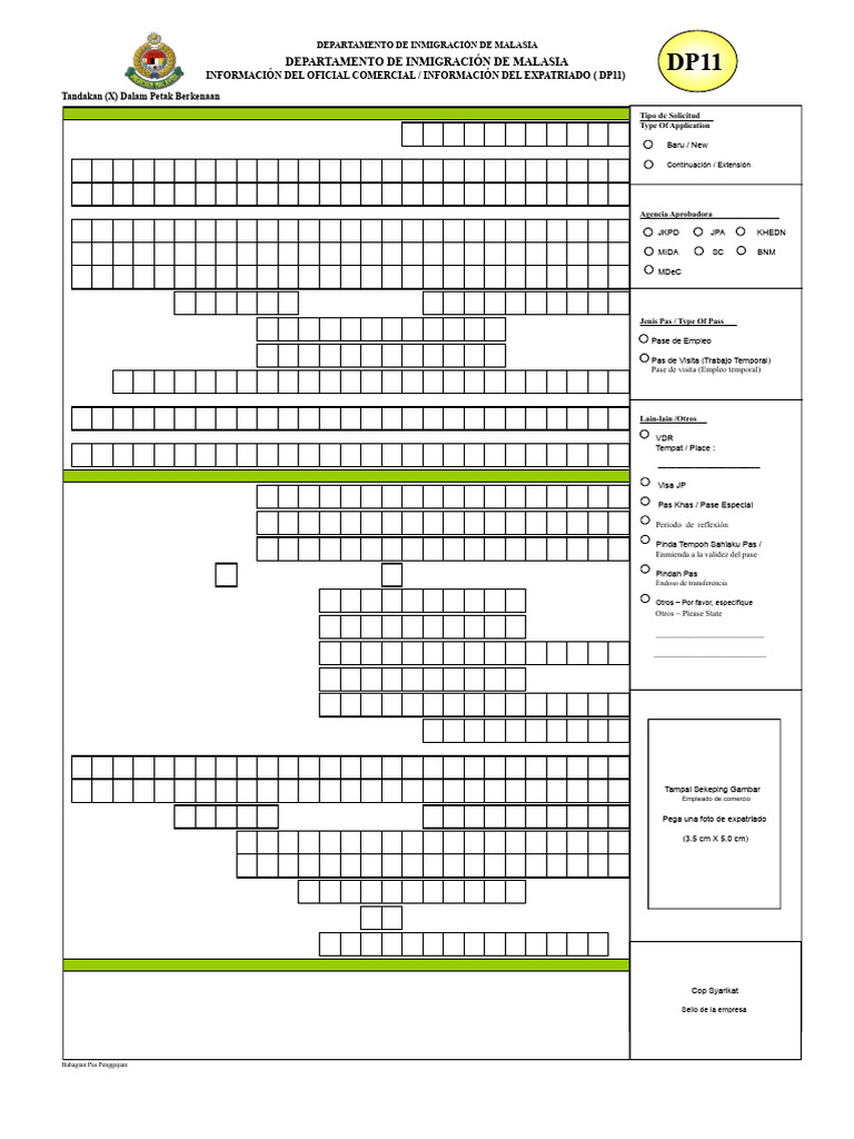 Información sobre Solicitudes de Visa en Malasia | PDF | Gobierno y ...