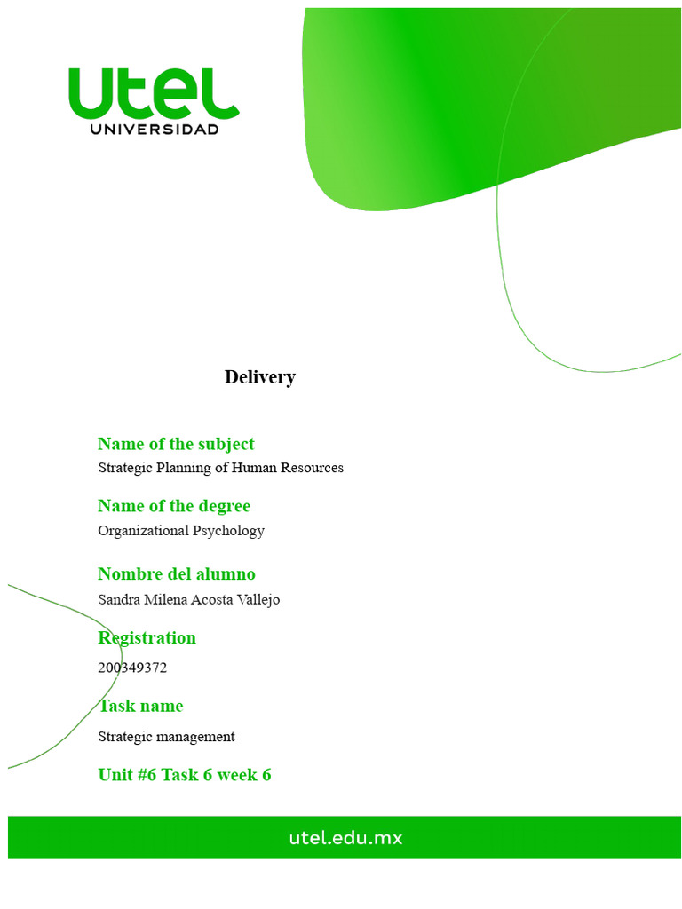 TASK 6 Human Resources Planning Models SEM 6 | PDF | Human Resources ...