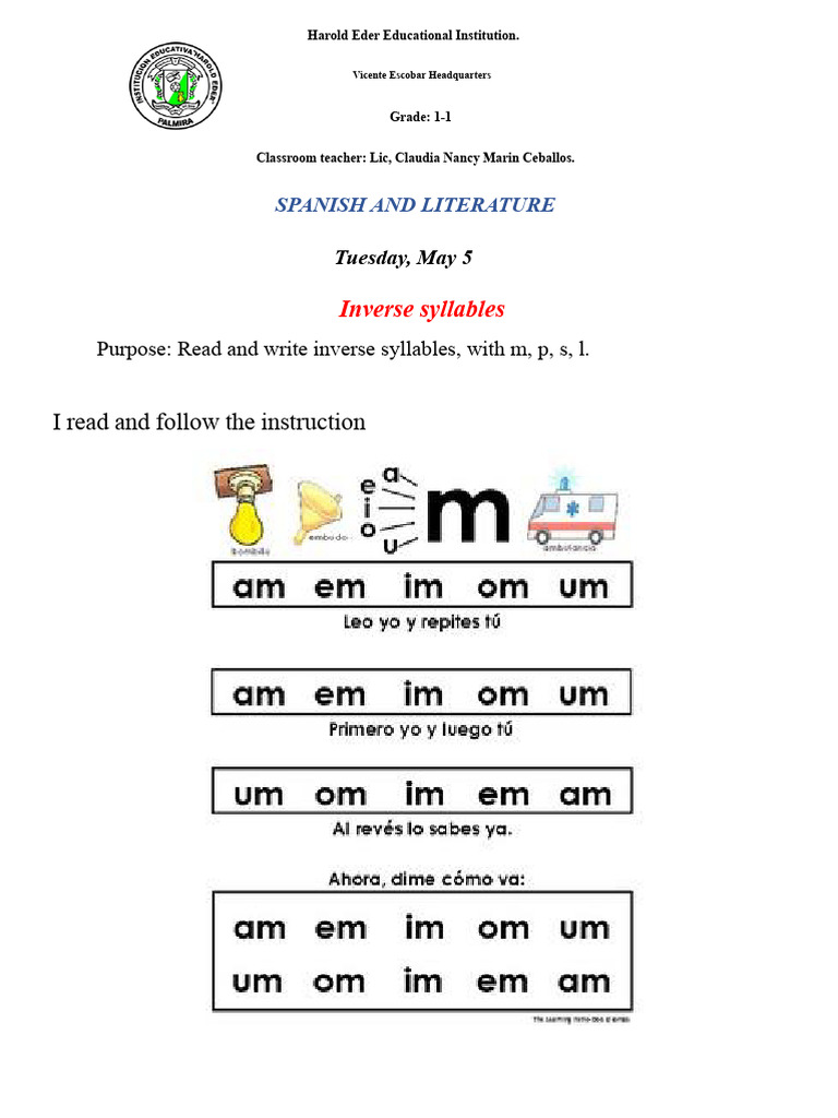Inverse Syllables With M, P, S, L, D 2 | PDF | Learning