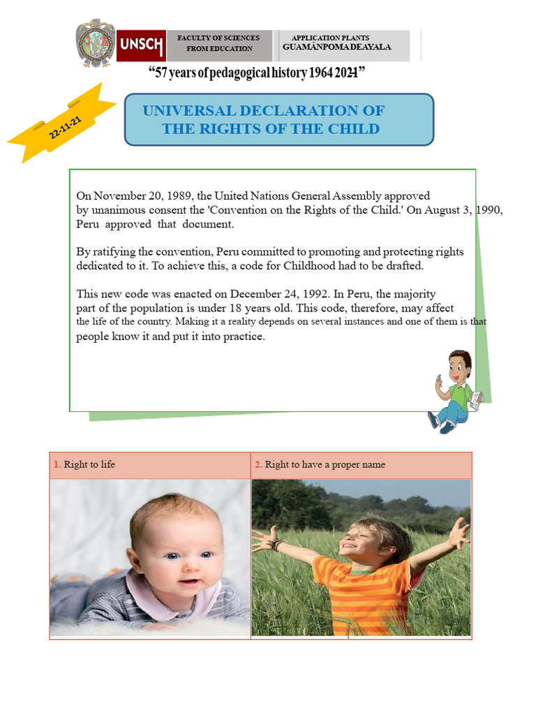 Declaration of The Rights of The Child | PDF | Human Rights | Justice