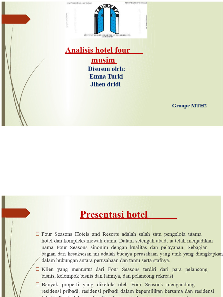 Presentasi hotel.pptx | PDF
