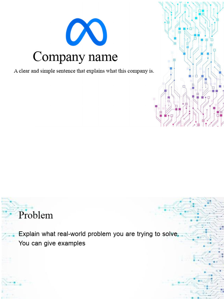 Pitch Deck Example | PDF | Business Model | Business