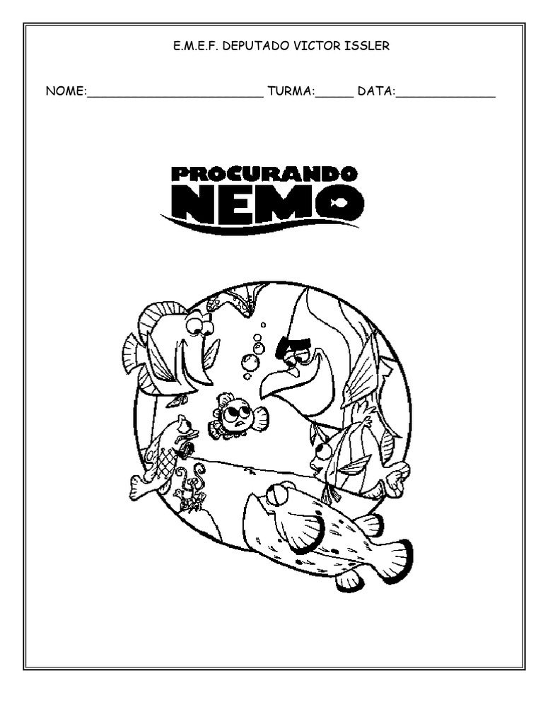 Buku Aktivitas - Mencari Nemo | PDF
