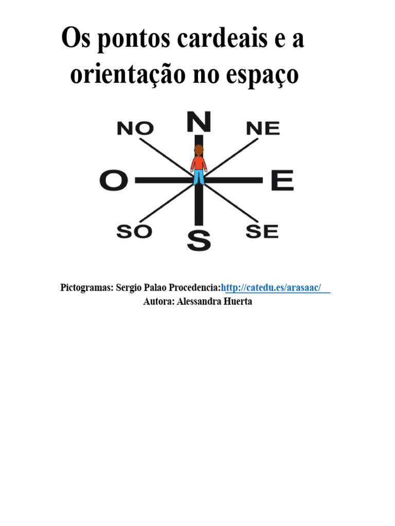 Orientação com Pontos Cardeais | PDF | Bússola | Navegação