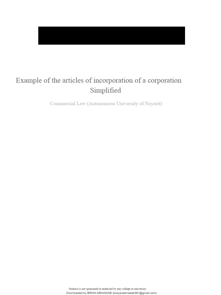Example-Of-Articles-Of-Incorporation-Of-A-Simplified-Stock Company ...