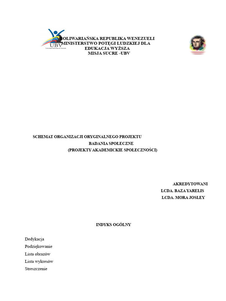 Struktura Projektu UBV | PDF