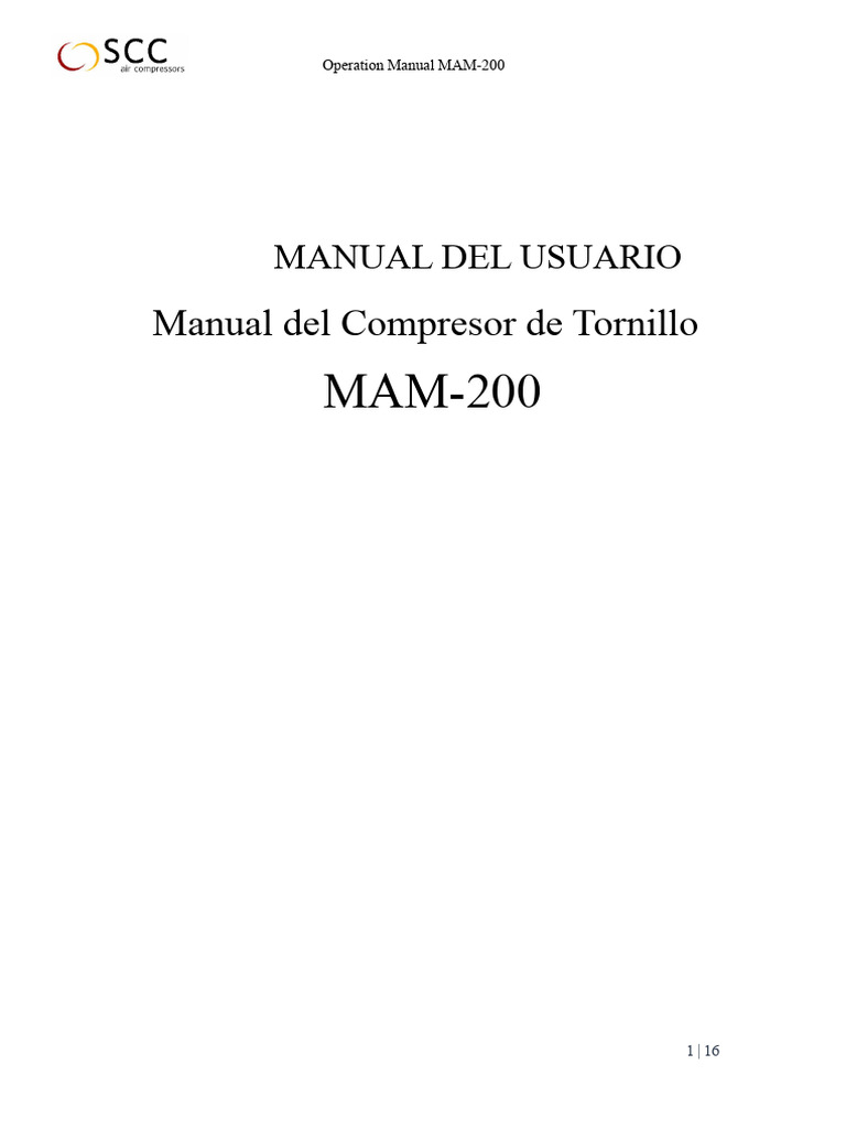 Manual de Operación del MAM-200 | PDF | Relé | Contraseña