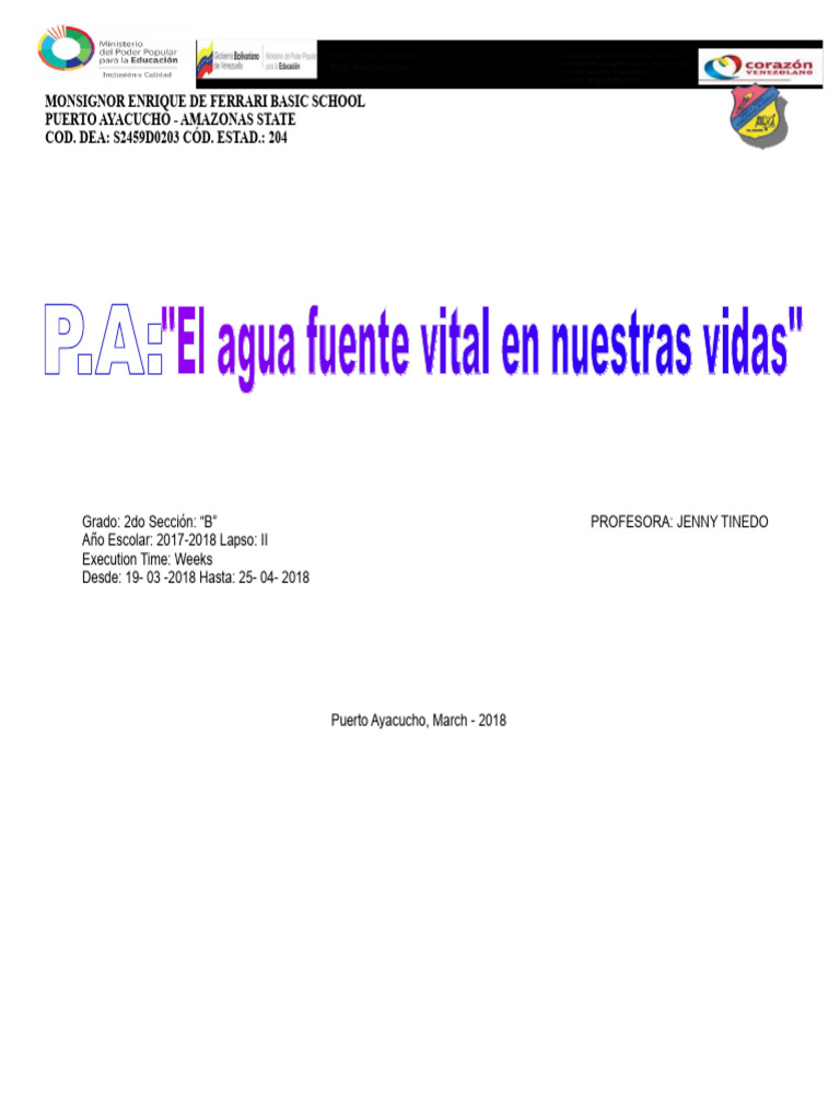 Water As A Source of Life. 2B | PDF | Subject (Grammar) | Mathematics