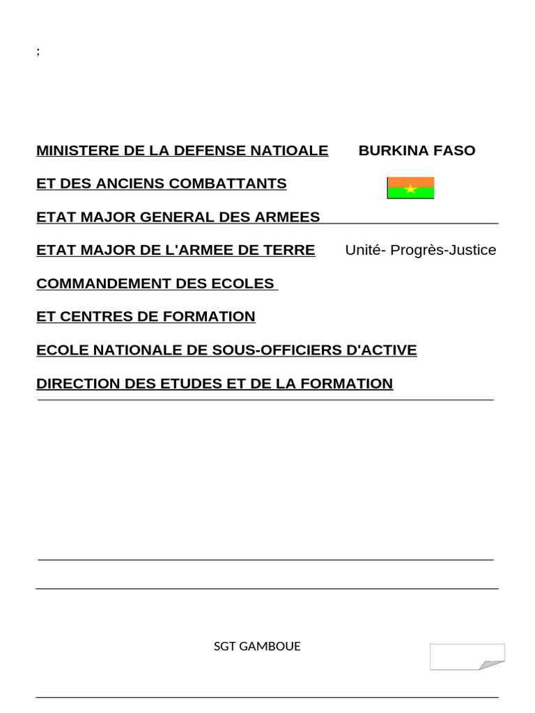 Introduction à la topographie militaire | PDF | Boussole