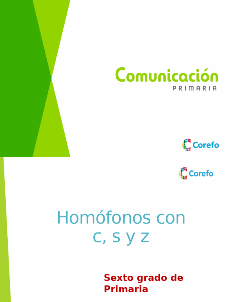 Homófonos con c, s y z: Ejemplos y ejercicios | PDF