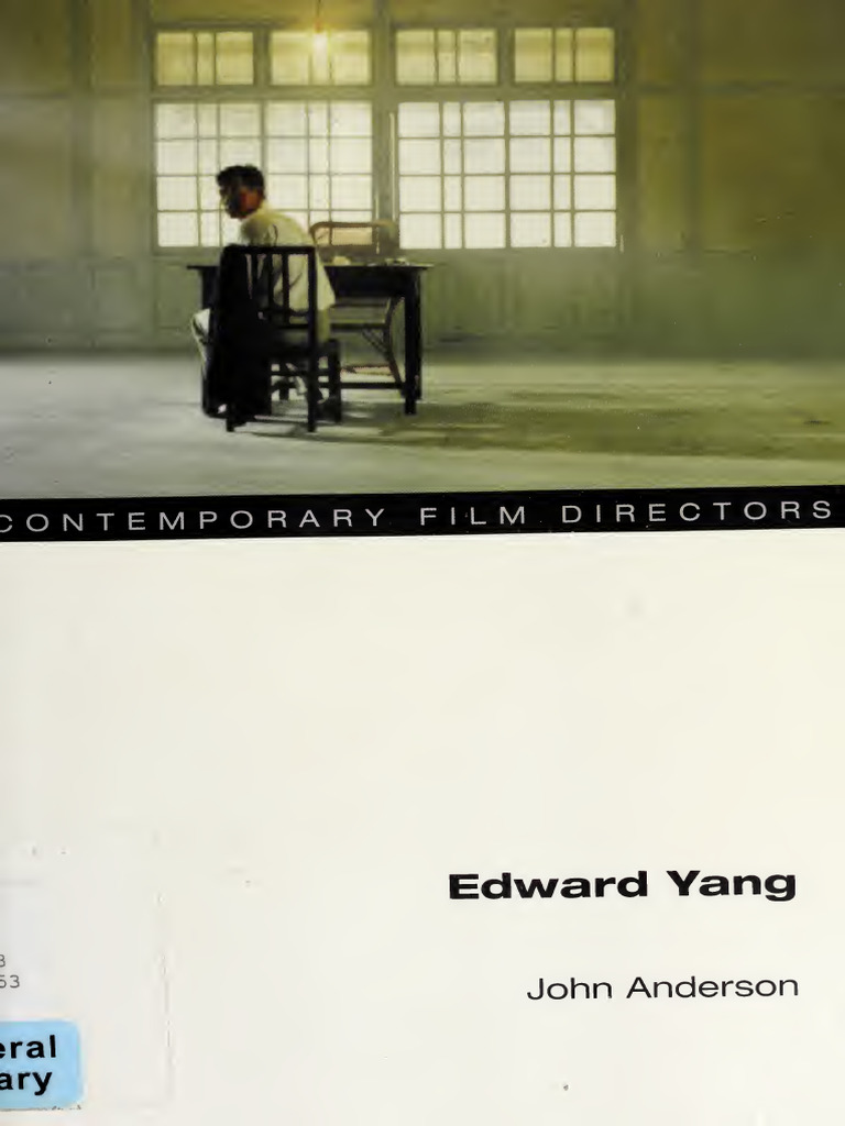 Edward Yang: A Film Director's Insight | PDF | Taiwan