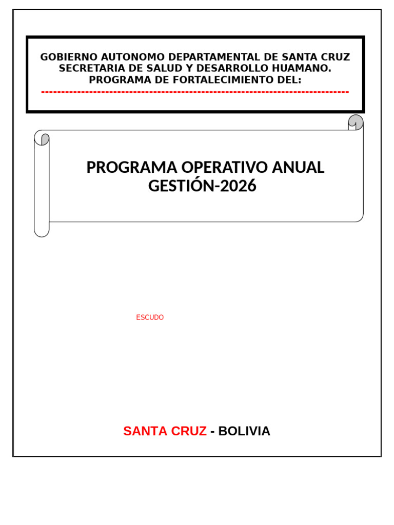 Formato de Elaboracion de Presupuesto Programatico y Poa Institucional | PDF | Economias