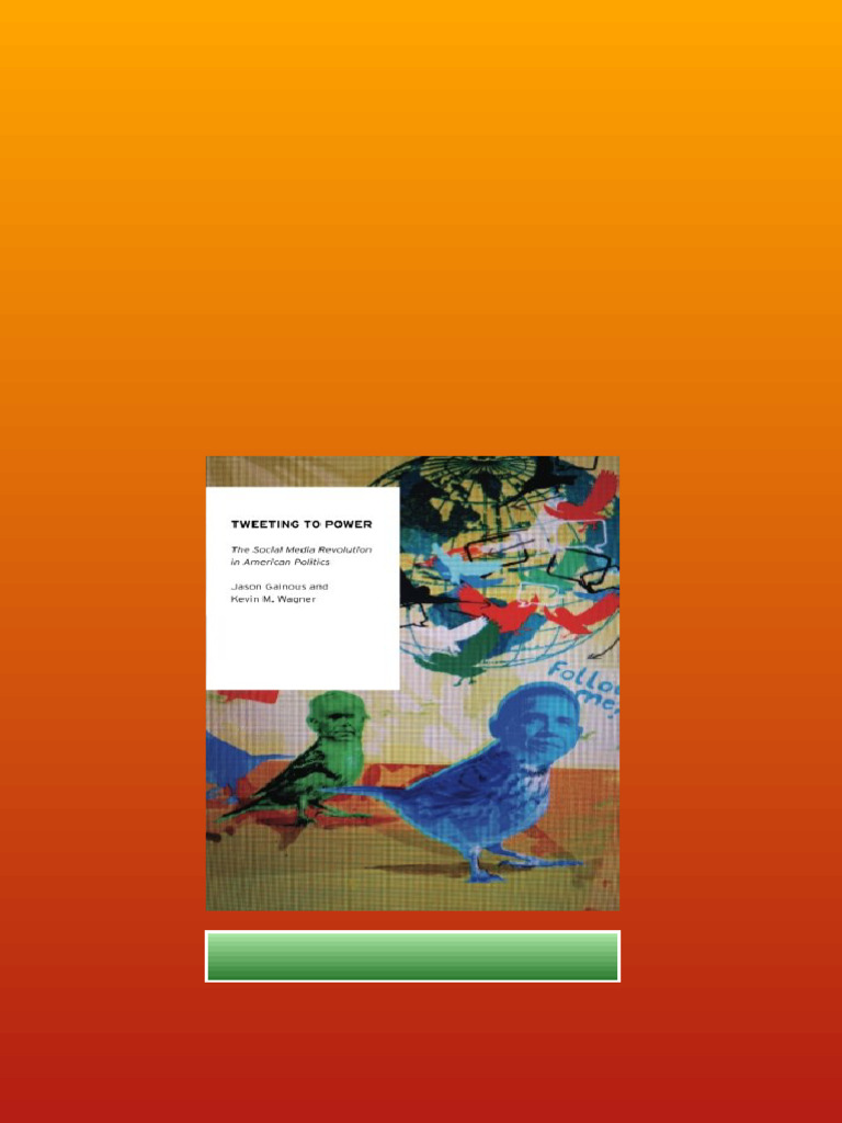 Tweeting To Power The Social Media Revolution In American Politics 1st ...