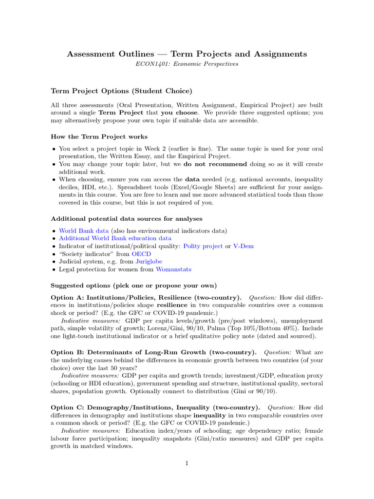 1-Assessment 1 Requirment | PDF | Gini Coefficient | Gross Domestic Product