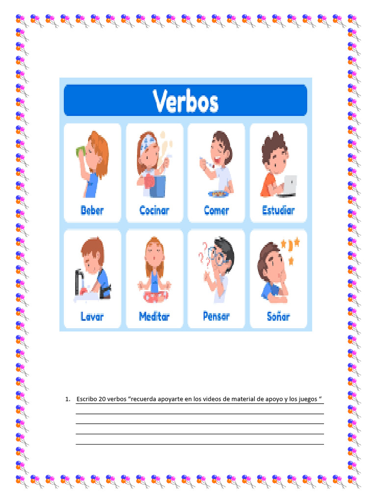 Refuerzos Del Verbo y Tiempos Verbales | PDF