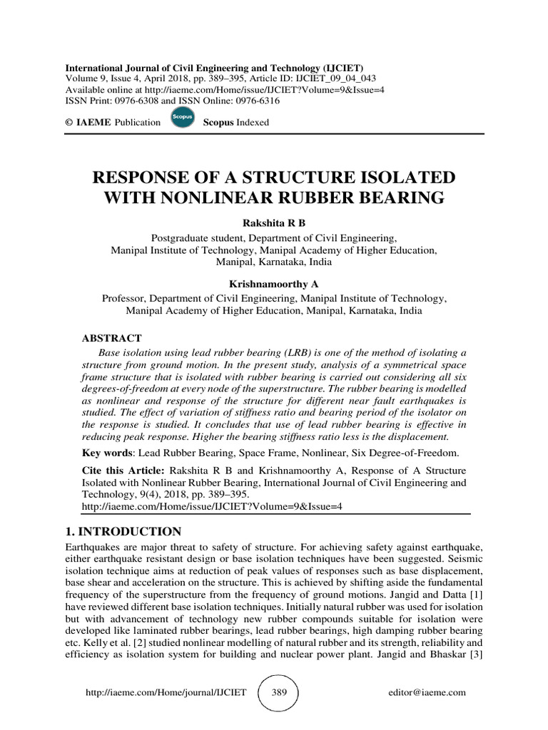 IJCIET_09_04_043 | PDF | Earthquake Engineering | Matrix (Mathematics)
