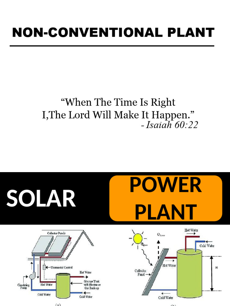 Solar, Wind, OTEC Power Plant Calculations | PDF | Energy Technology ...