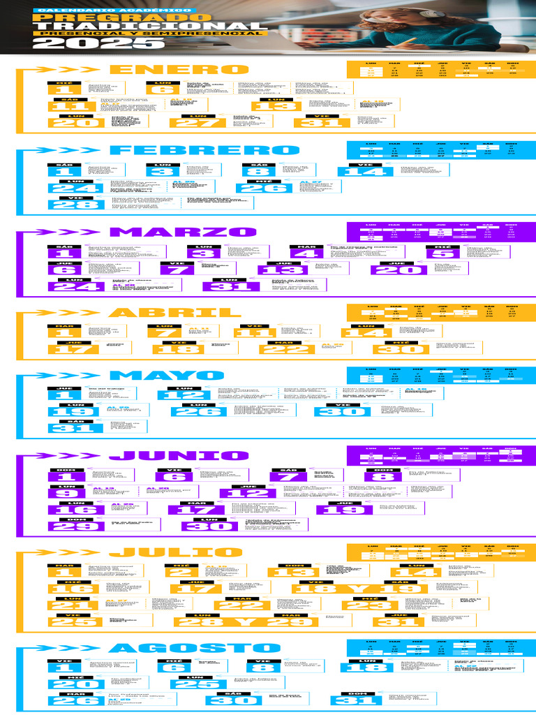 Calendario UPN 2025 | PDF