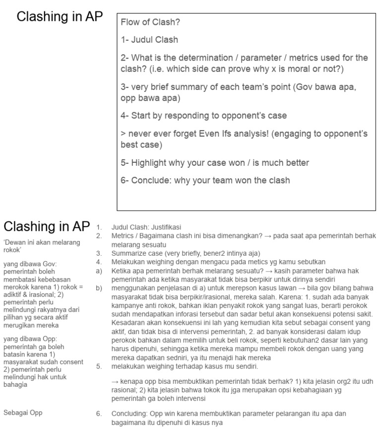 Clashing - Basic | PDF