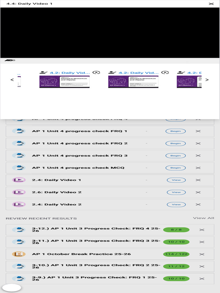 AP Classroom 3 | PDF