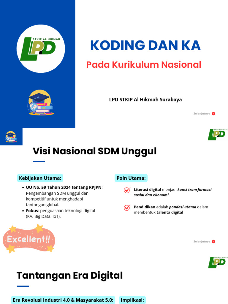 Modul 1 Fase C - Koding Dan KA Pada Kurikulum Nasional | PDF