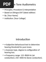 Pure Tone Average Calculation Methods | PDF | Classical Mechanics ...